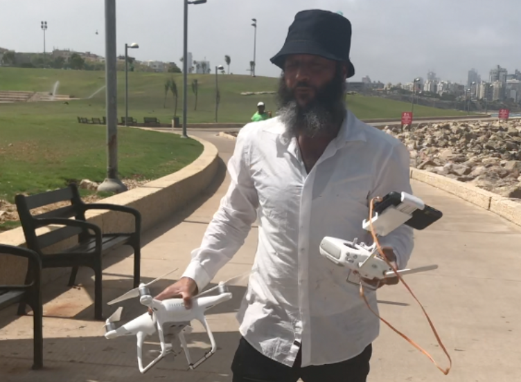 The Blogs: Using a drone to fish for Shabbat family dinner in Jaffa ...