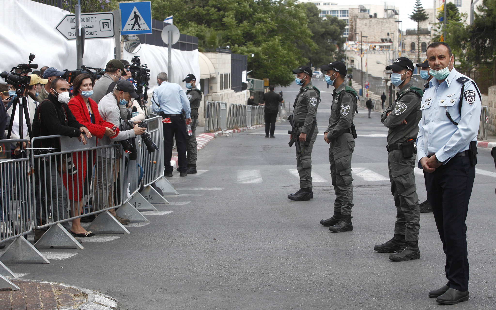 The Blogs: PHOTO ESSAY - PM Netanyahu's trial, begun | Ariel ...