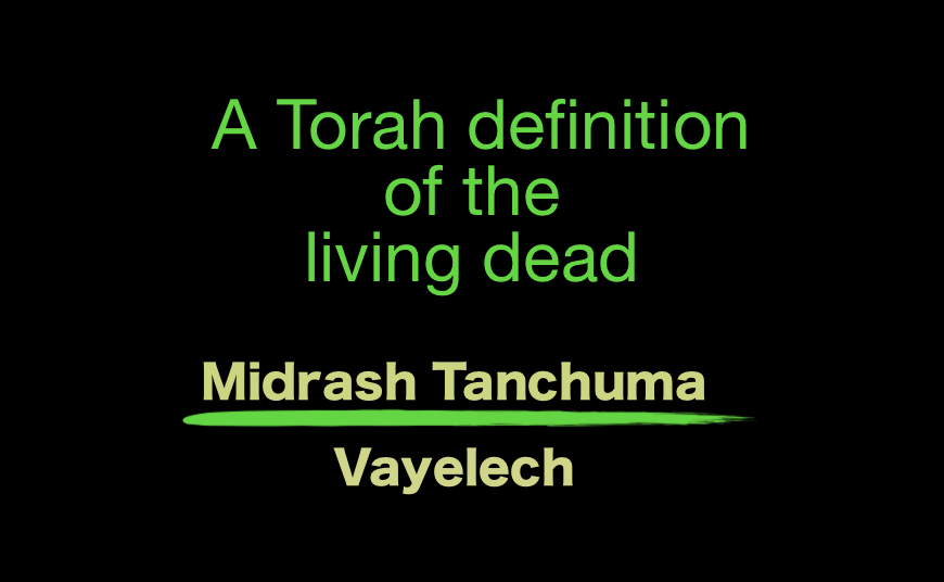 The Blogs: Midrash Tanchuma Vayelech: A Torah definition of the living ...