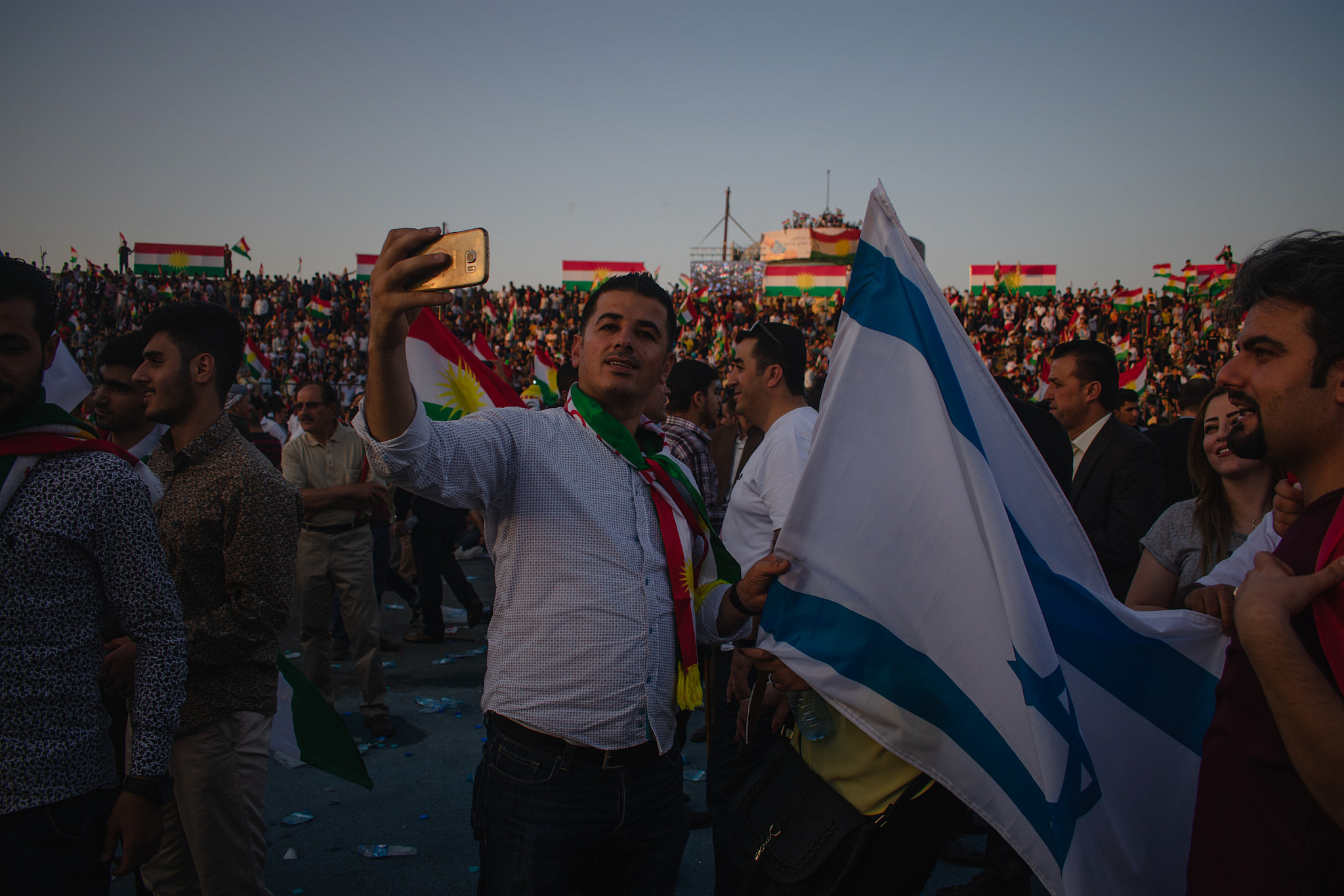 The Blogs: Why do Kurds wave the Israeli flag in the Kurdistan Region ...
