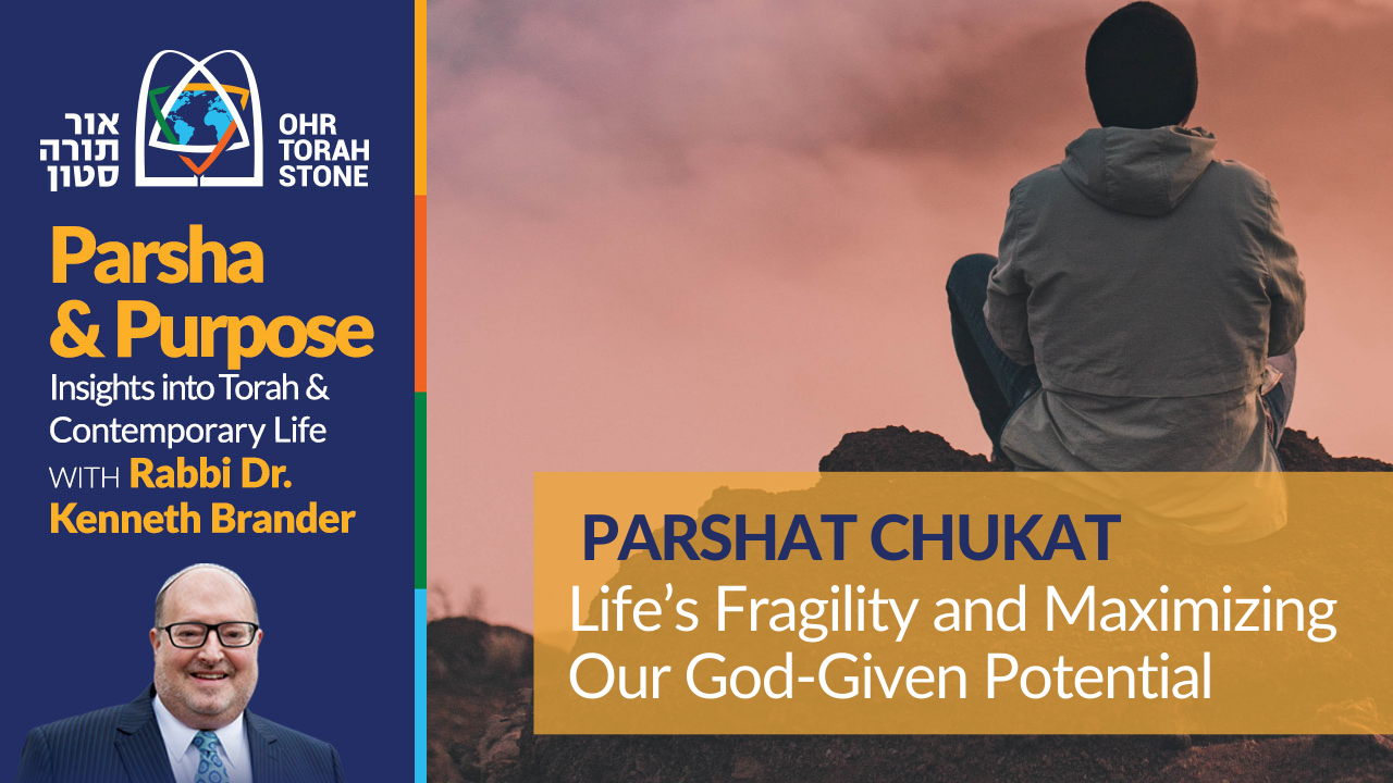 The Blogs: Life’s Fragility and Maximizing Our God-Given Potential ...