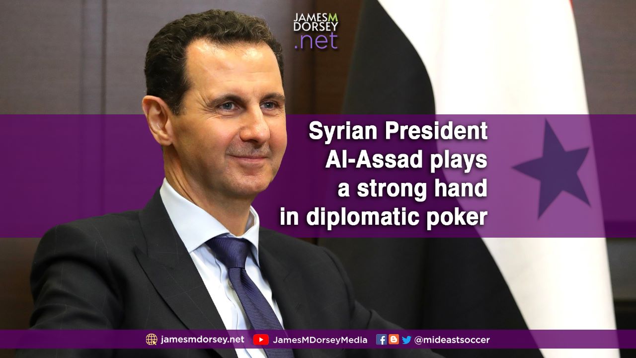 The Blogs: Syrian President Al-Assad plays a strong hand in diplomatic ...