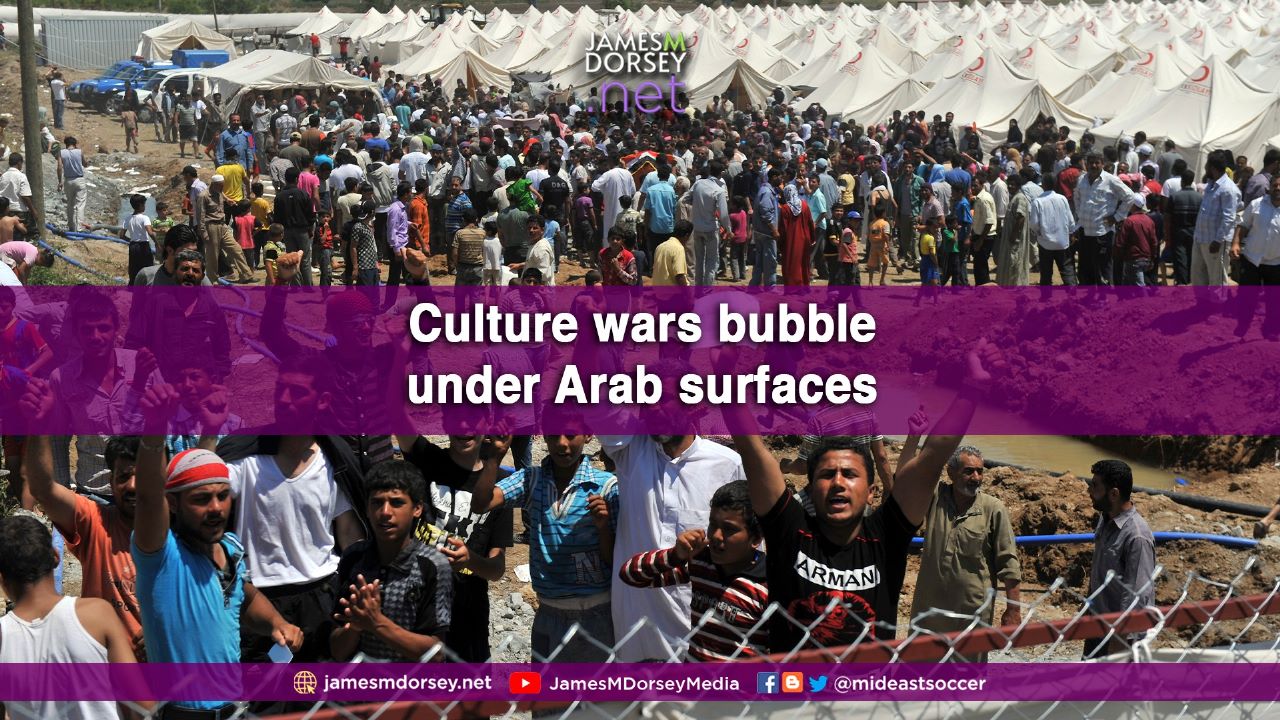 The Blogs: Culture wars bubble under Arab surfaces | James M. Dorsey ...