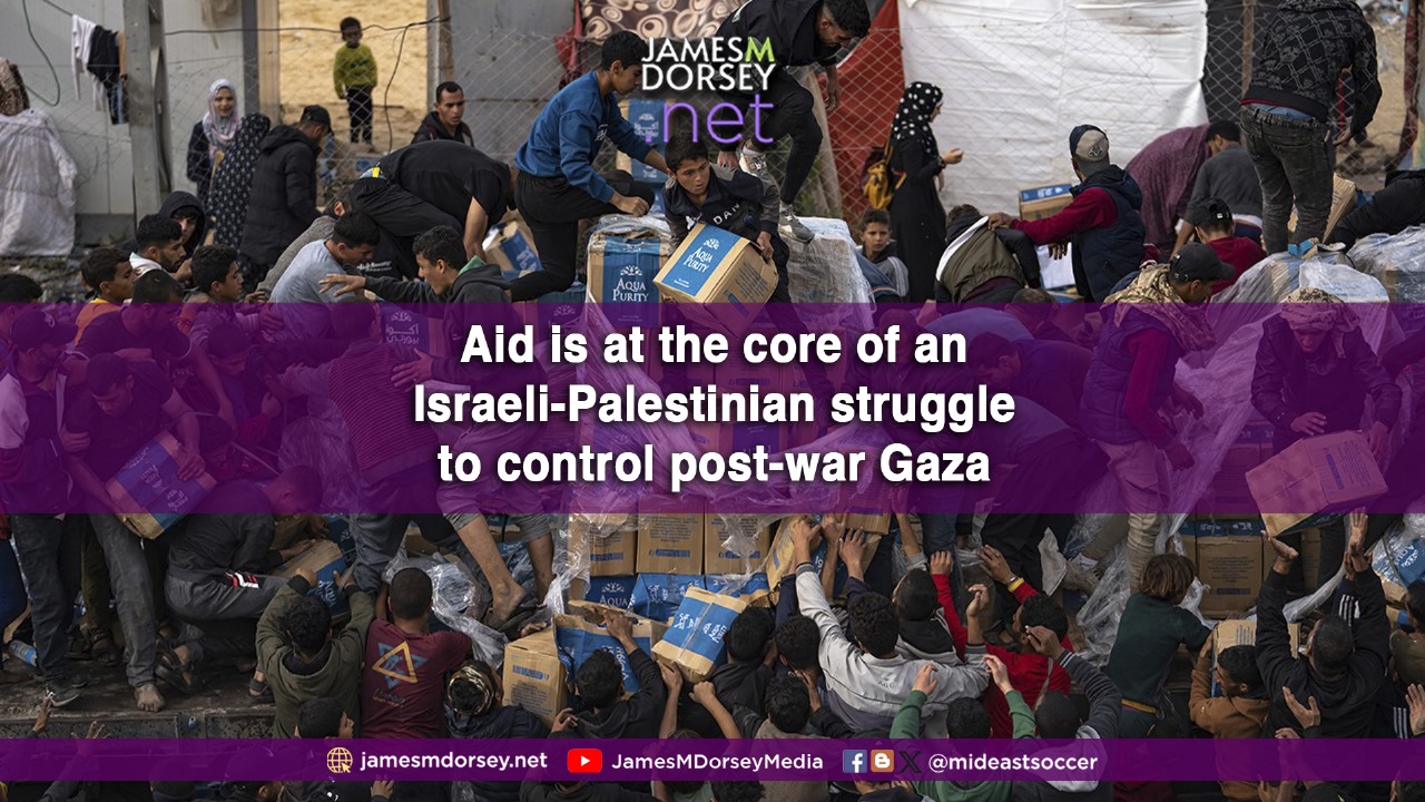 The Blogs: Aid is at the core of an Israeli-Palestinian struggle to ...