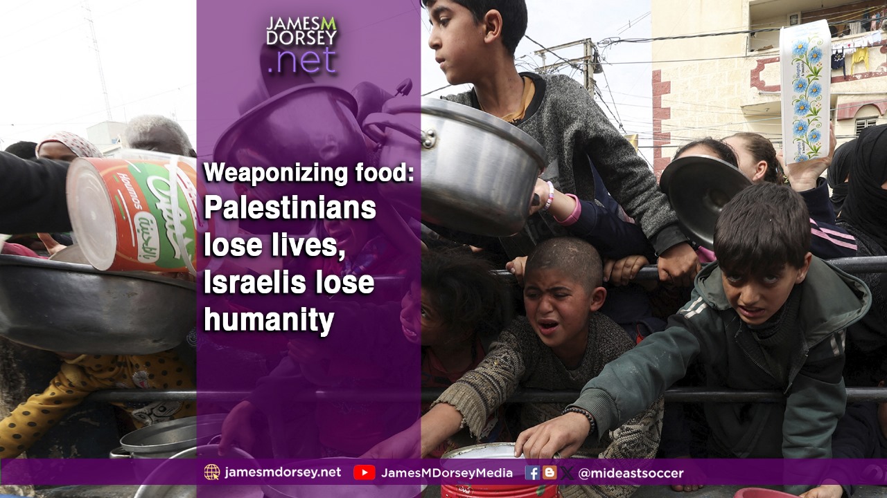 The Blogs: Weaponizing food: Palestinians lose lives, Israelis lose ...