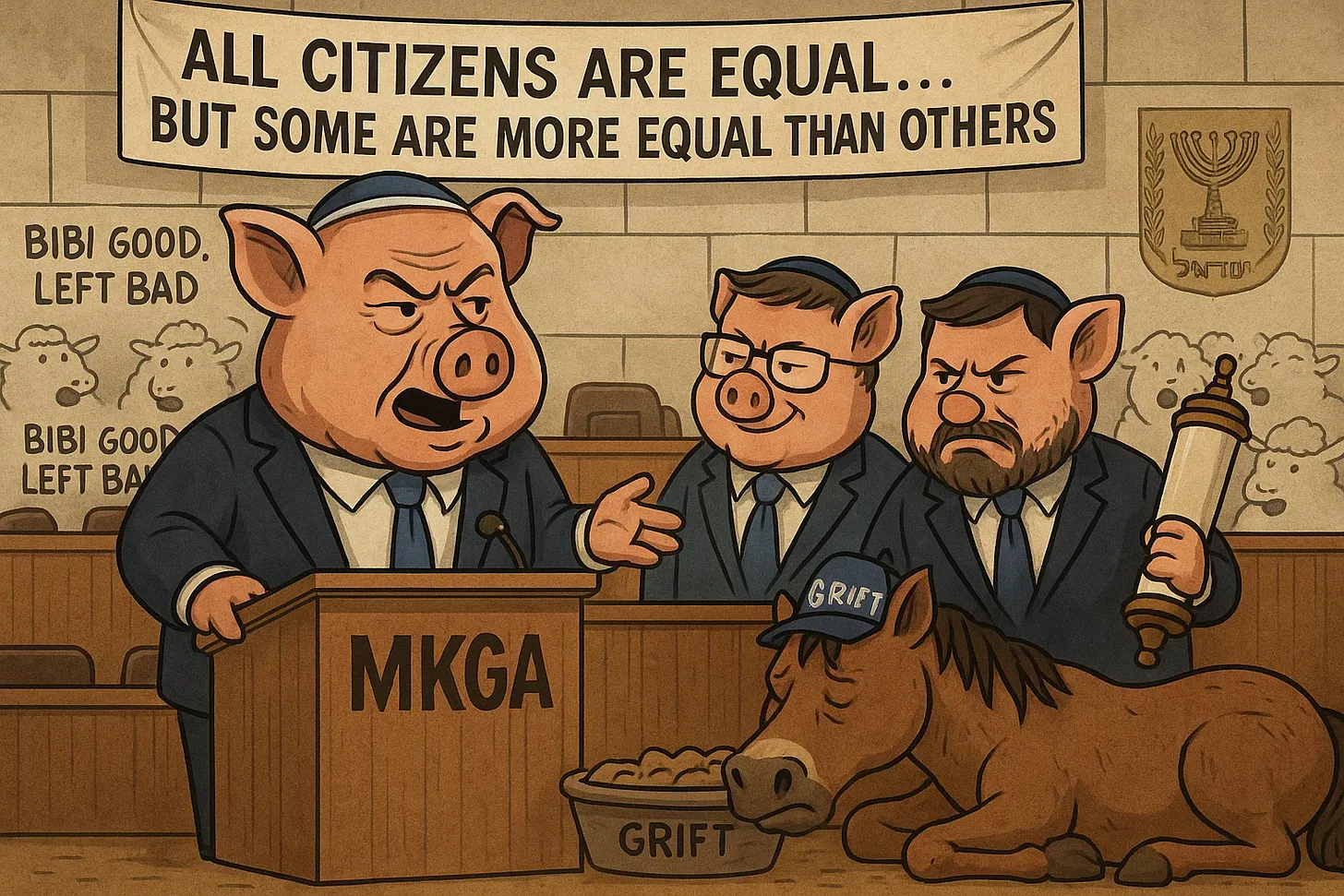 The Blogs: Animal Farm Turns 80: Have the Pigs Turned Kosher? | Brad ...