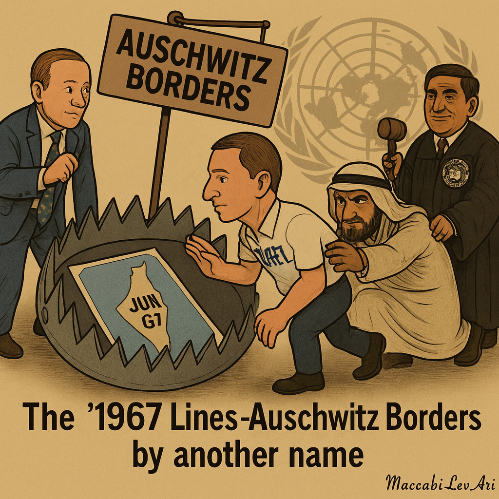 The Blogs: The Trap of '1967 Lines': How Israel’s Borders Are Being ...