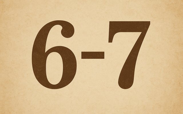 The Blogs: Six-seven: The sacred rhythm of a meaningless meme | Dan Moskovitz | The Times of Israel