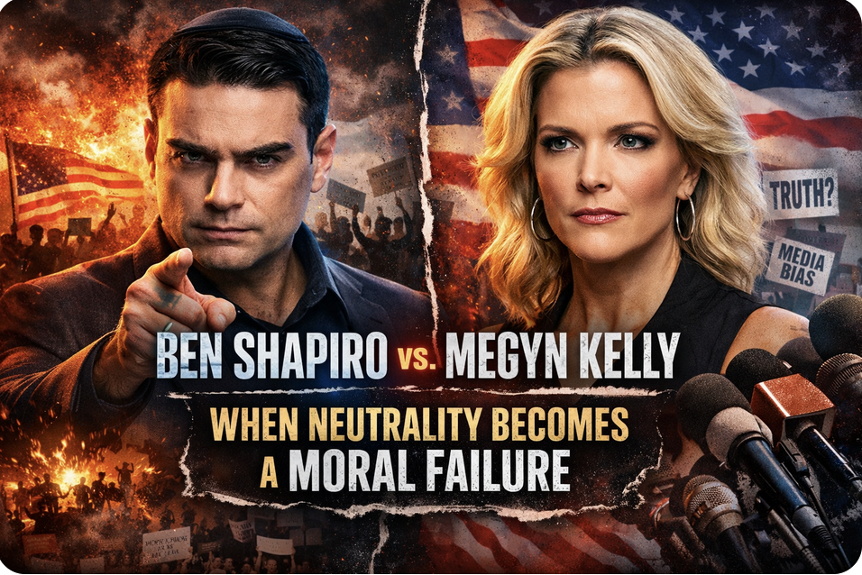 The Blogs: Ben Shapiro Vs. Megyn Kelly: When Neutrality Becomes A Moral ...