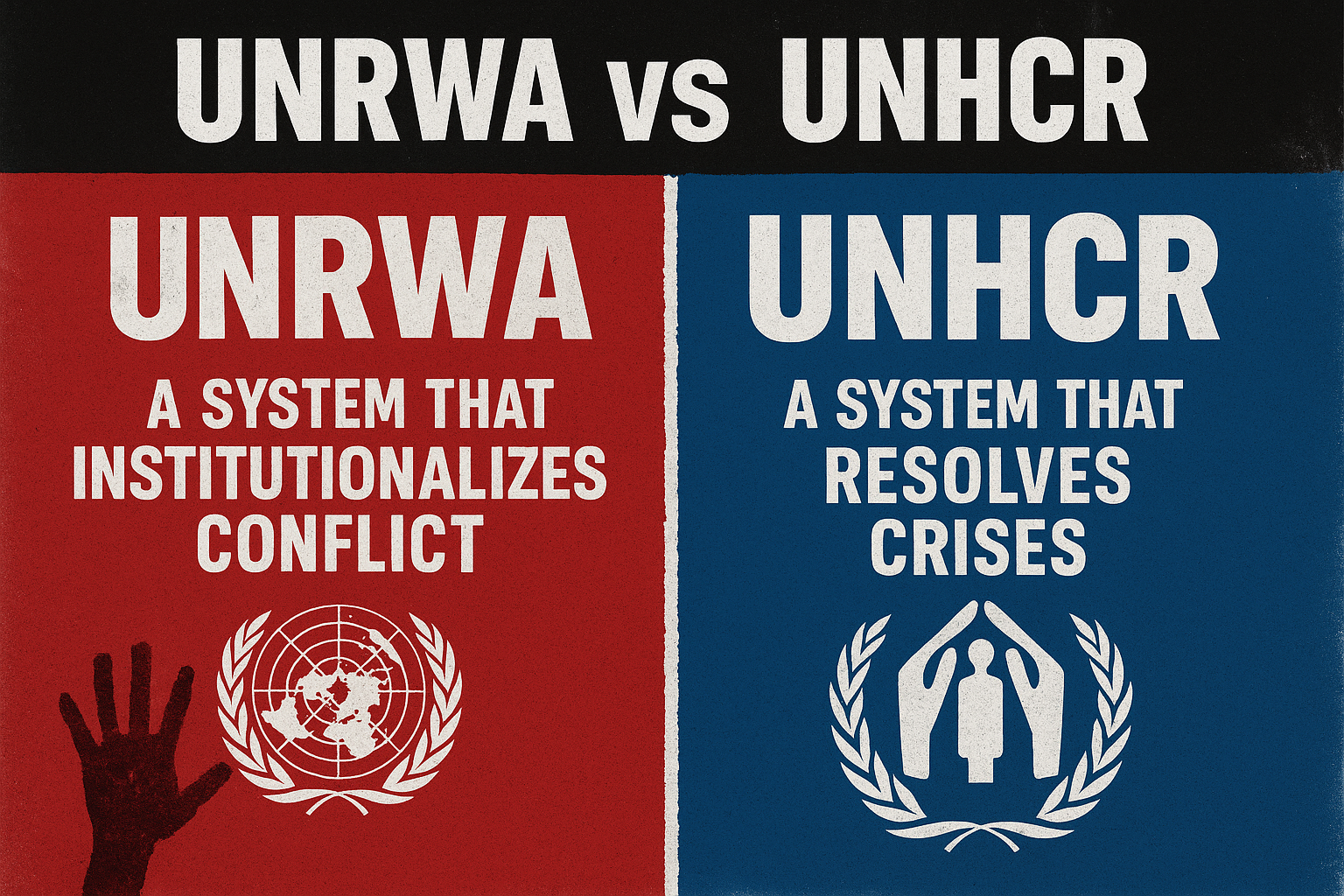 The Blogs: UNRWA vs UNHCR: Two Systems, Two Standards | Sabine Sterk | The Times of Israel