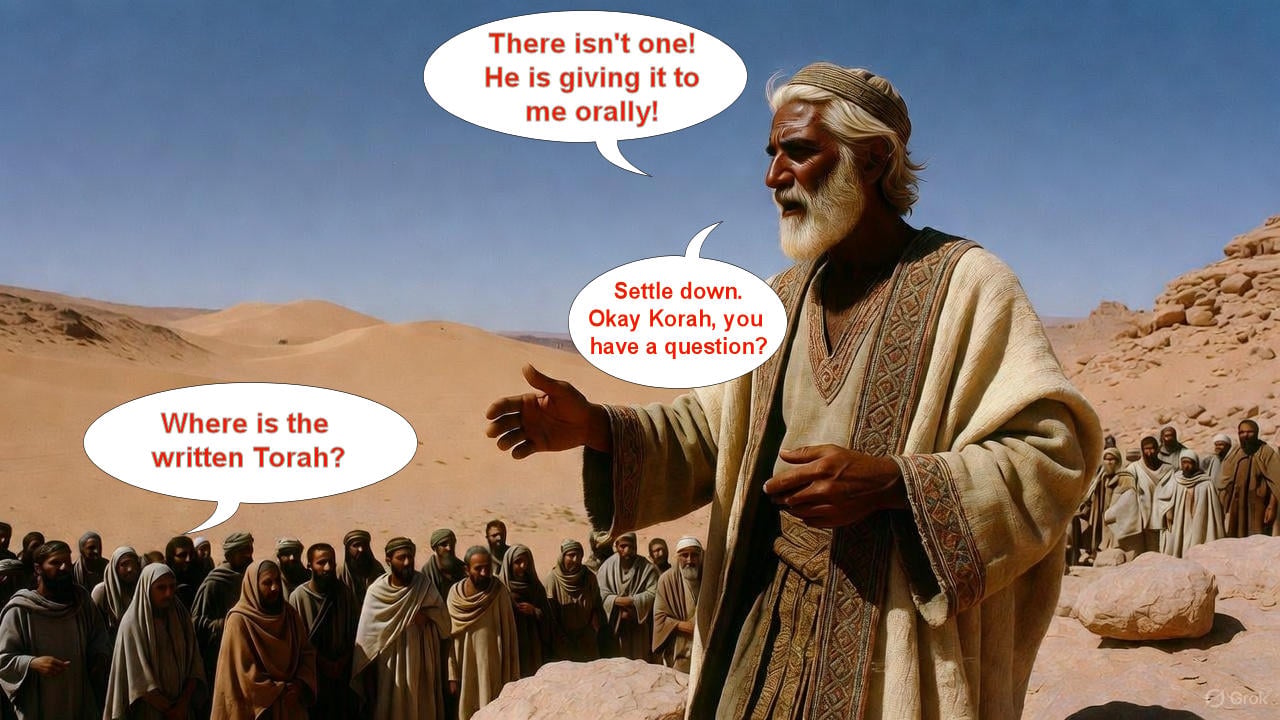 The Blogs: The Written Torah Scroll You Follow Was Always “Plan B ...