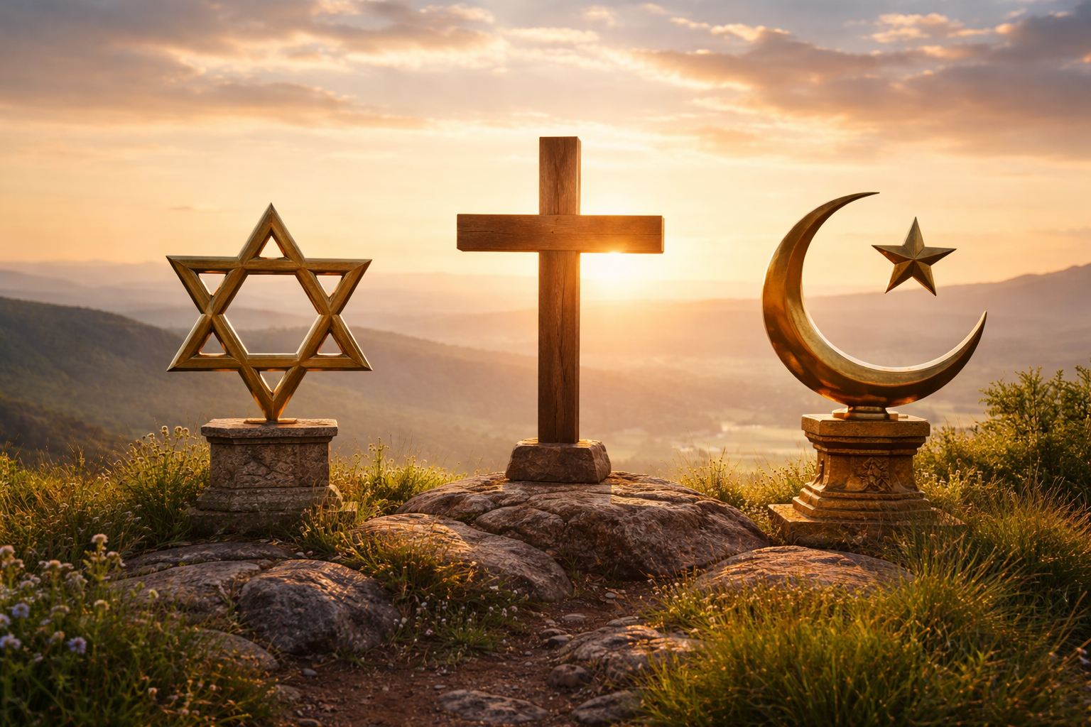 The Blogs: One God, Three Faiths and Very Different Paths | Sabine ...