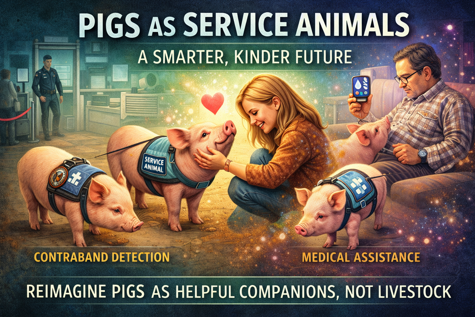 The Blogs: Pigs as Service Animals: A Smarter, Kinder Future | Monique ...