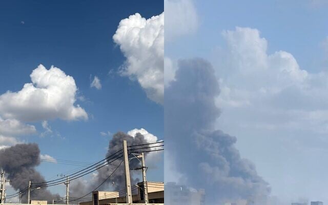 Israël bombarde 2 aciéries liées au CGRI et 2 installations nucléaires ...