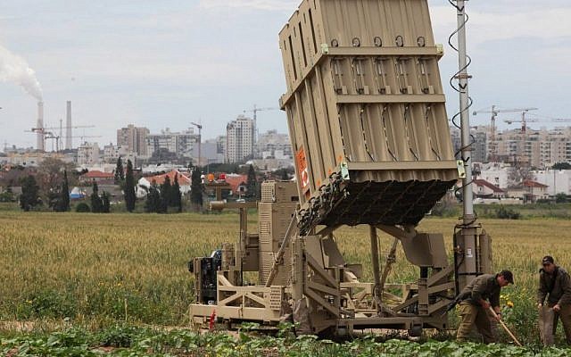 In first, Iron Dome to be deployed in central Israel | The Times of Israel