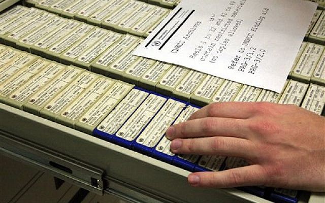 UN makes Holocaust documents available online | The Times of Israel