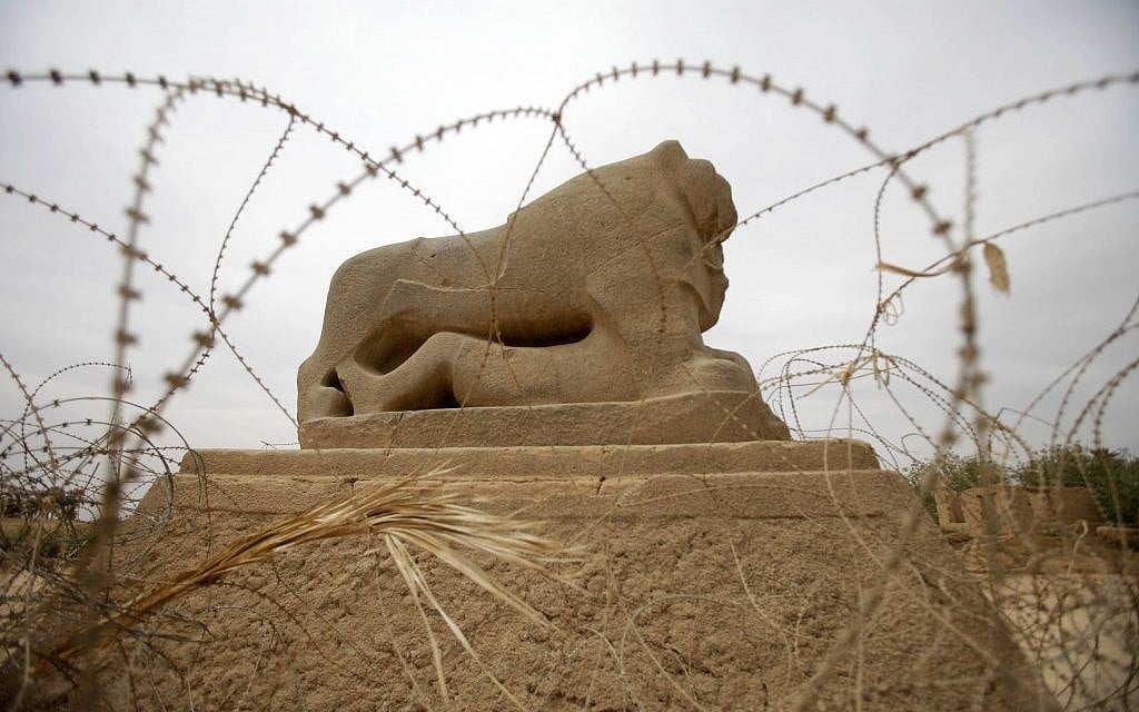 Oil and politics are ancient Babylon's new curse | The Times of Israel