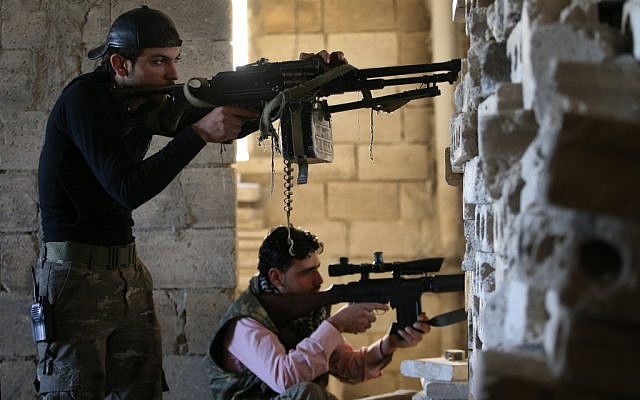Syrian troops recapture key town near Damascus | The Times of Israel