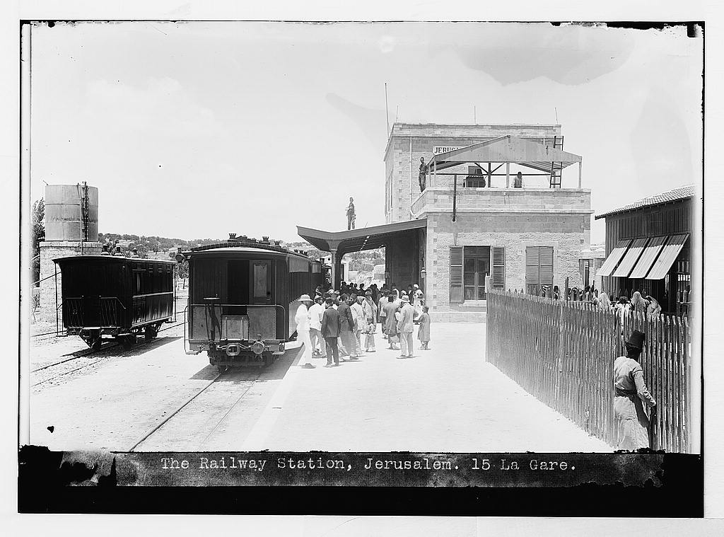 In Jerusalem, the station is a destination even though there's no train ...