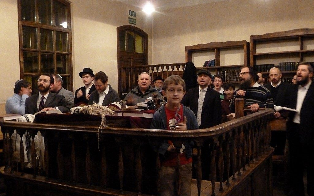 Reigniting the flame of Judaism... in Auschwitz | The Times of Israel