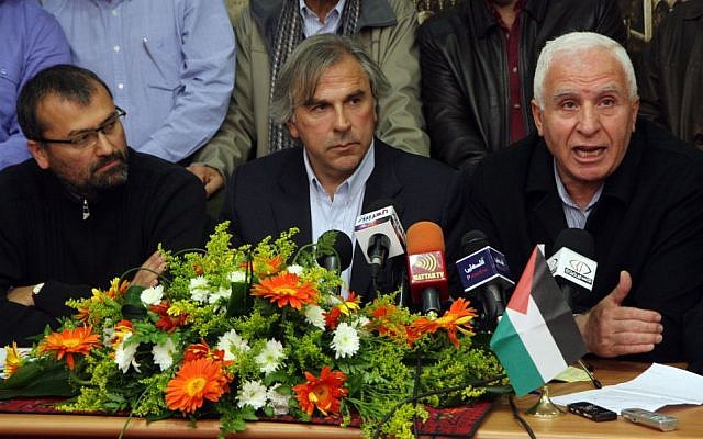 Fatah official: Washington biased toward Israel | The Times of Israel