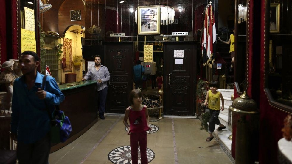 Damascus hotel a home for Syrians displaced by war | The Times of Israel
