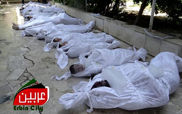 Rebel forces report massive death toll after Syrian chemical attack ...