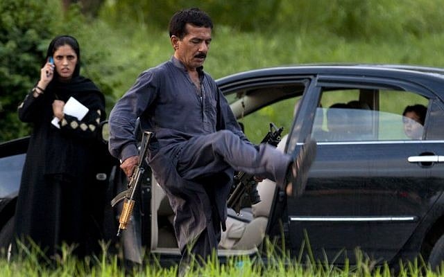 Former Pakistani MP leaps on gunman | The Times of Israel