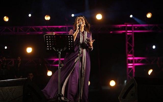 Anti-Assad Syrian star performs in West Bank | The Times of Israel