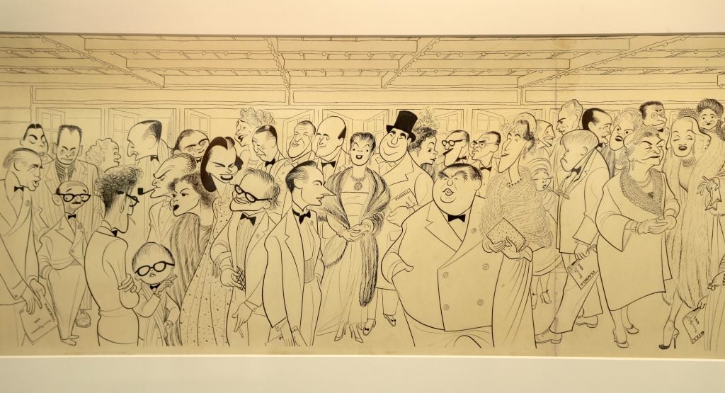 'Line king' Al Hirschfeld exhibition opens in NYC | The Times of Israel