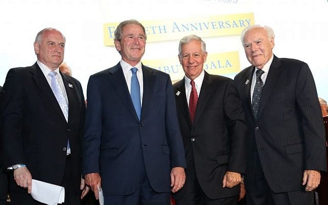 Bush to Jewish leaders: I don’t trust Iran on Israel | The Times of Israel