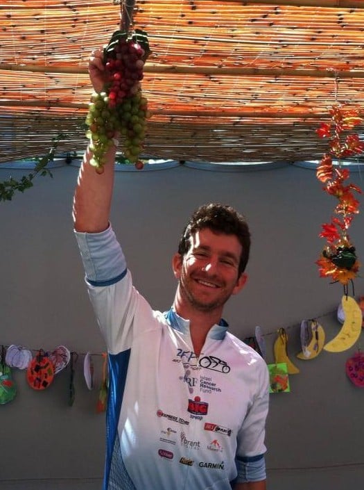 Israeli biker wraps US trek for cancer research | The Times of Israel