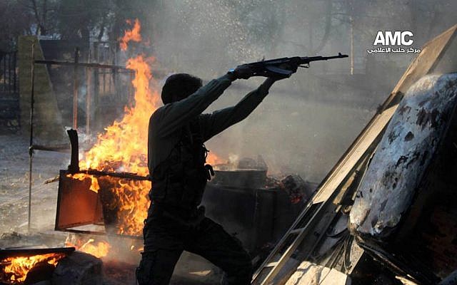 Death toll in Aleppo air raid rises to 37 | The Times of Israel