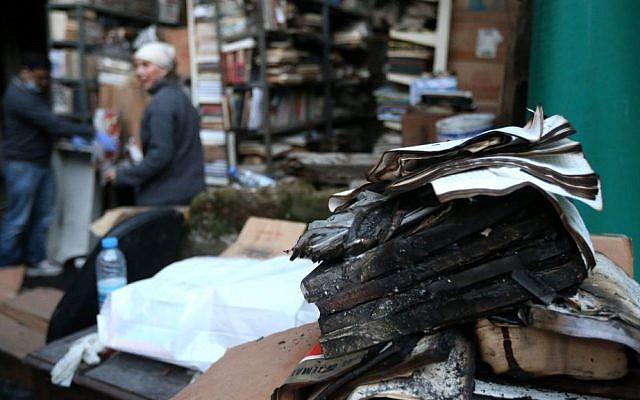 Books are latest victims of Lebanon's violence | The Times of Israel