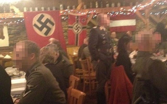 Minnesota restaurant hosts Nazi-themed dinner | The Times of Israel