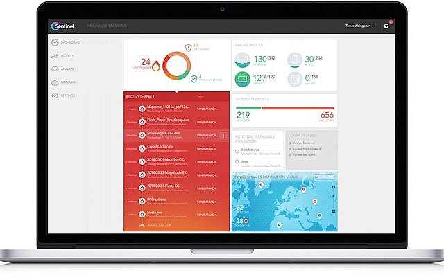 Security start-up Sentinel Labs raises $12 million | The Times of Israel