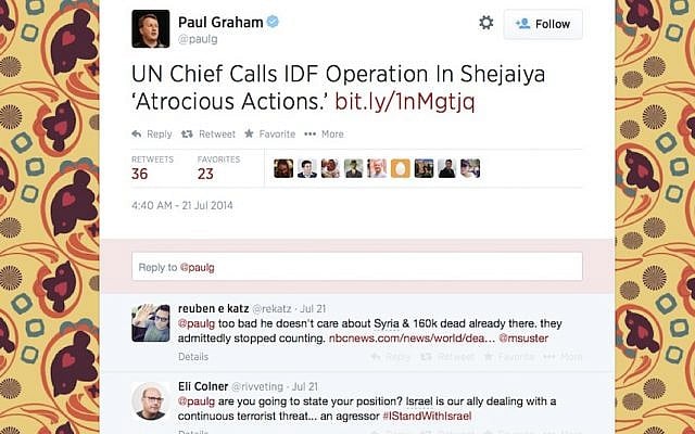 Snippy Twitter exchange exposes tech tension over Gaza | The Times of ...