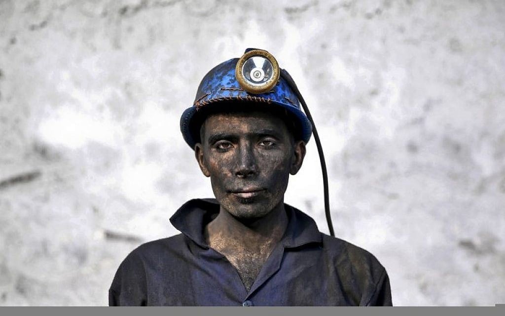 Scenes of toil from Iran's coal mines | The Times of Israel