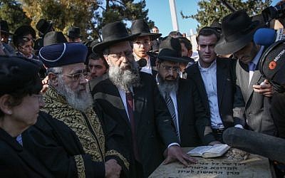 Shas chief tenders resignation over leaked tapes | The Times of Israel