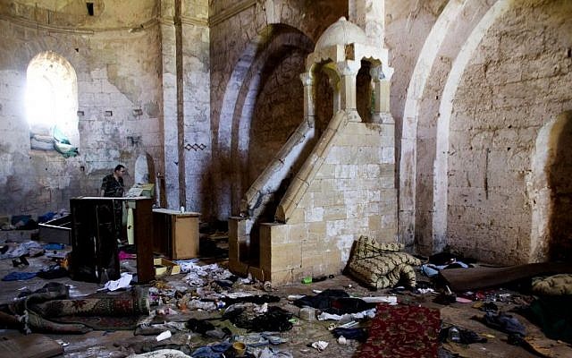300 Syrian heritage sites ravaged by war | The Times of Israel