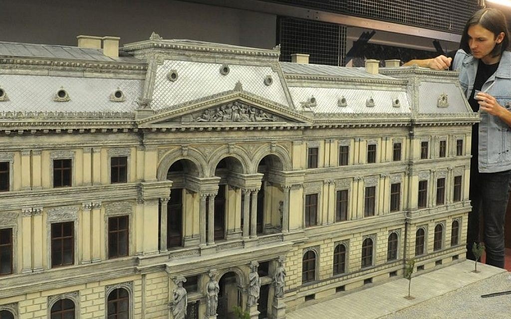 Warsaw's lost architecture portrayed in miniature | The Times of Israel