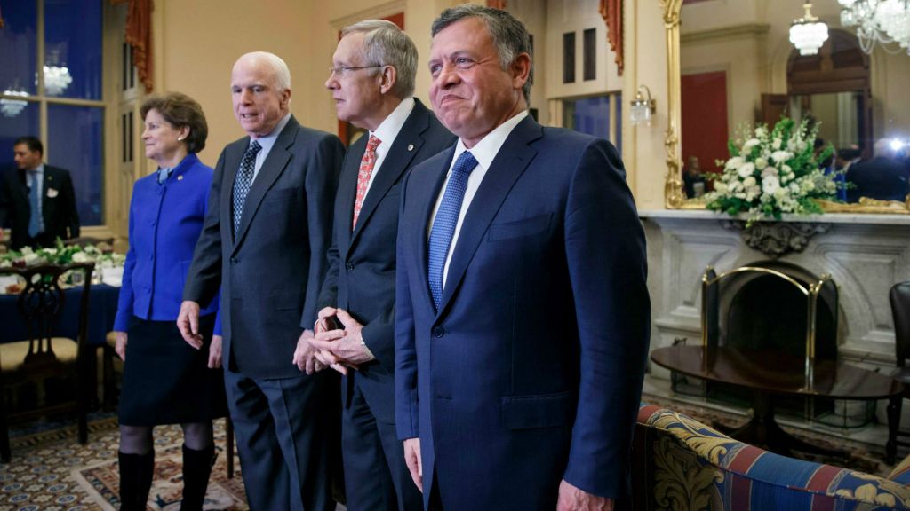 Jordan's king meets Obama, says Palestinian conflict is still region's ...