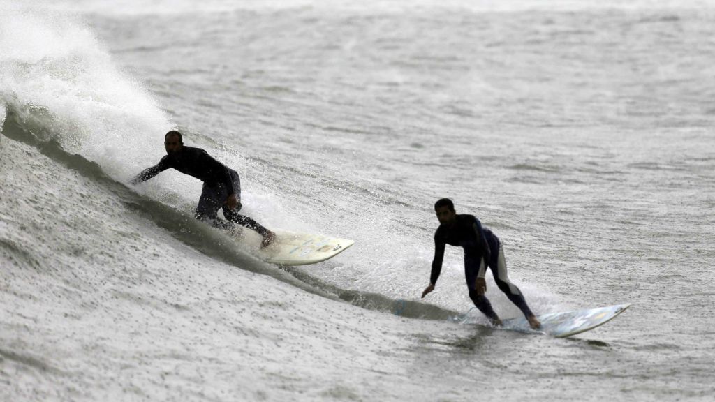 Surf's up in Gaza Strip for the brave amid hardship | The Times of Israel