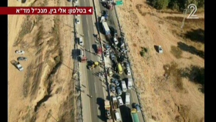At least eight killed after truck hits bus in Israel's south | The ...