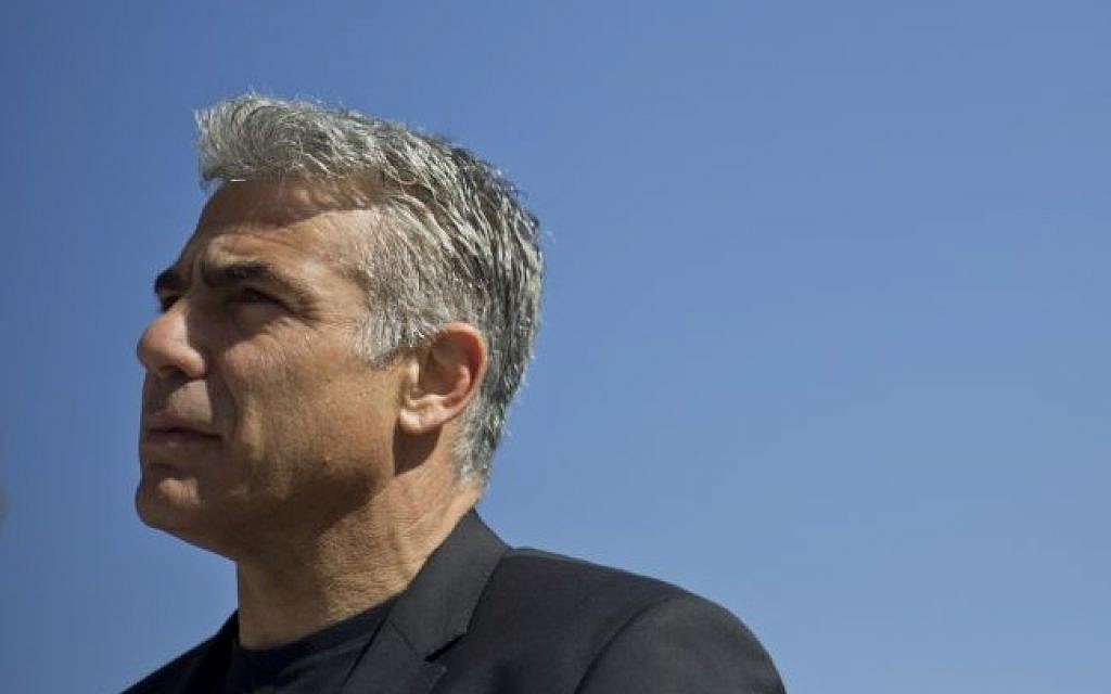 Lapid seeks second chance to be face of Israel's future | The Times of ...