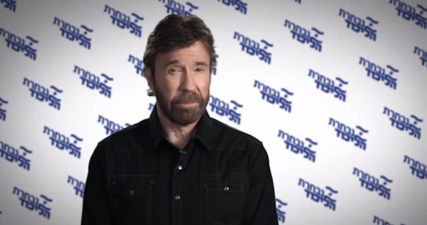 Chuck Norris says vote Netanyahu | The Times of Israel