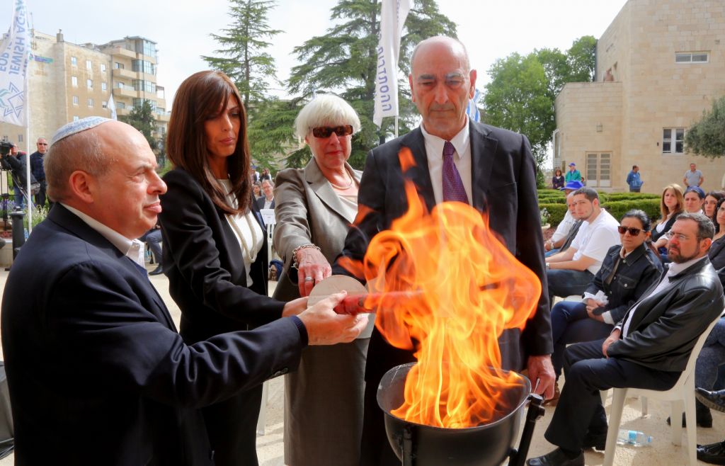 European terror victims' families attend ceremony | The Times of Israel