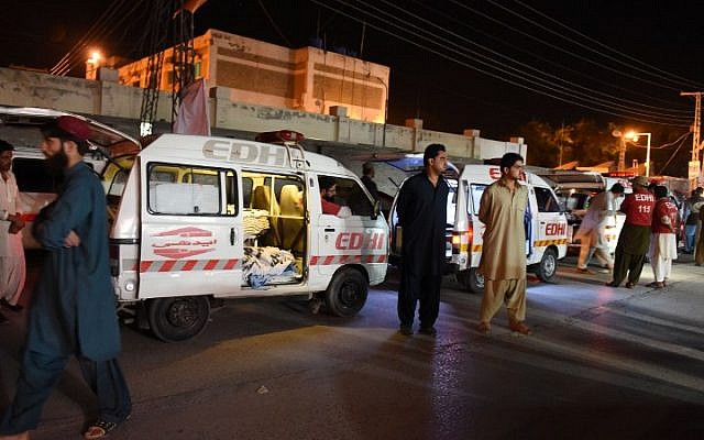 Gunmen storm bus in Pakistan, kill 19, officials say | The Times of Israel