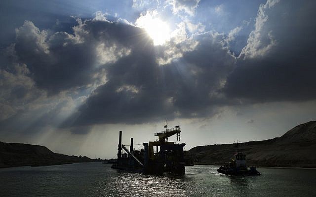 New Suez Canal waterway to be ready August 6, officials say | The Times ...
