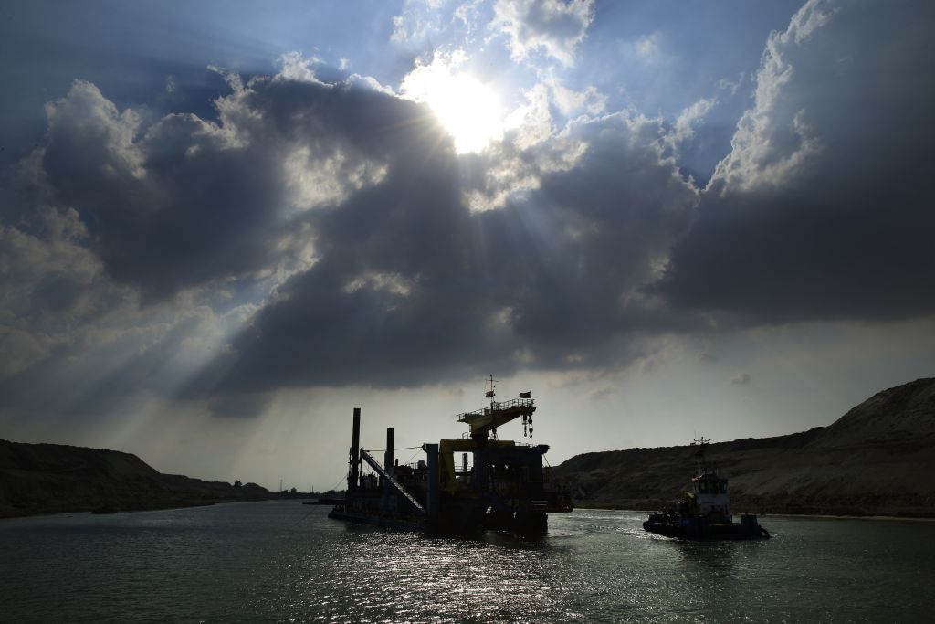 New Suez Canal waterway to be ready August 6, officials say | The Times ...